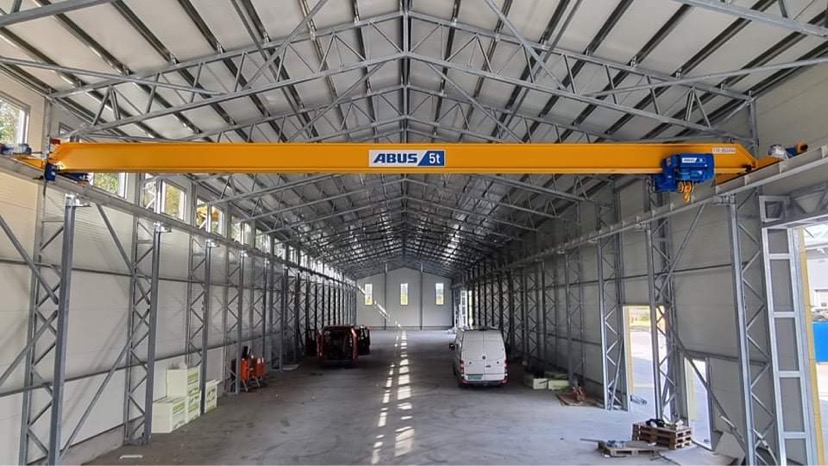 Overhead crane warehouse | Hallgruppen
